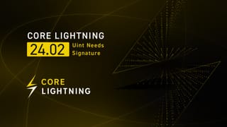 Core Lightning v24.02: Testnet Fix, New Recovery Plugin & More